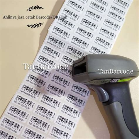 Promo Cetak Print Barcode Variable Serial Number Tuk Toko Distro Supermarket Diskon 15 Di