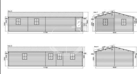 3 Bed Model 12 Log Cabin 6m X 12m Log Cabin Ireland