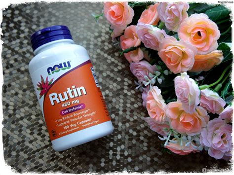 БАД Now Foods Рутин 450 мг - «Витамины Now Foods RUTIN 450 mg - Рутин ...