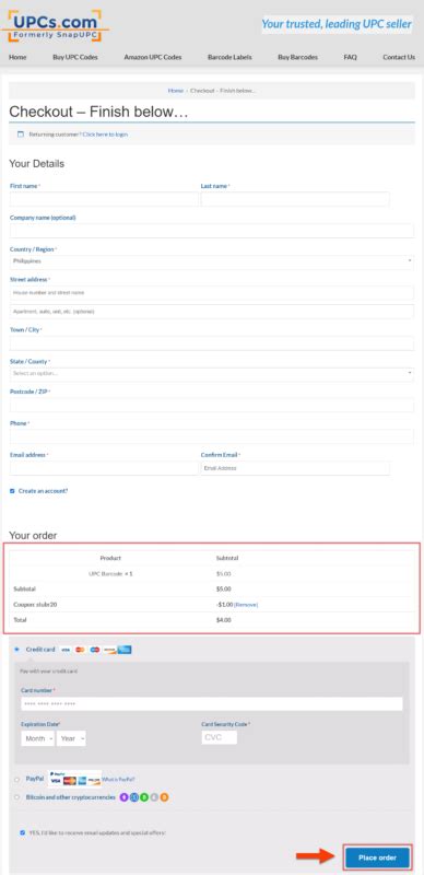 Easily Purchase UPC Codes For Amazon Quick And Cheap Startupbros