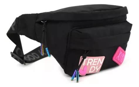 Cangurera Trendy 15502 Sin Género Color Negro Mercadolibre