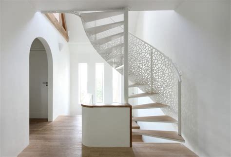 Stunning Lattice Staircase House N By Maxwan