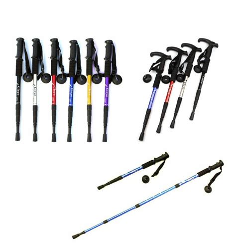 T자형 스틱 4단 간편한 일자형 추천제품 인기 듀랄루민 휴대성 접이식 스틱 지팡이 등산스틱 티몬