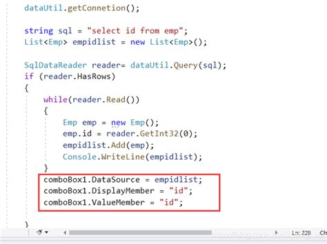 C combobox控件操作List集合如何直接赋值给combobox combox控件赋值 CSDN博客