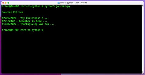 Zero To Python Day 4 Faking The Screens