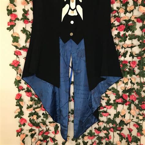 Hot Topic Jackets And Coats Hot Topic Tim Burtons Corpse Bride Skeleton Hilow Waistcoat Vest