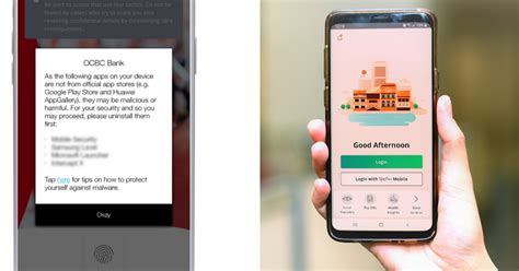 Ocbc App New Security Feature Prompts Users To Delete Unofficial 3rd