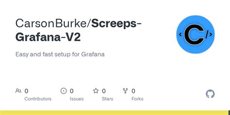 Github Carsonburkescreeps Grafana V2 Easy And Fast Setup For Grafana