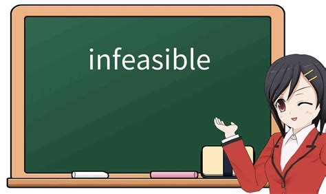 explicación detallada de “infeasible” significado uso ejemplos cómo