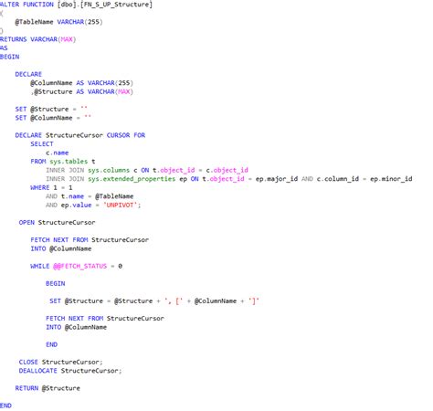 Extended Properties On Columns In Sql Server Sql Frank
