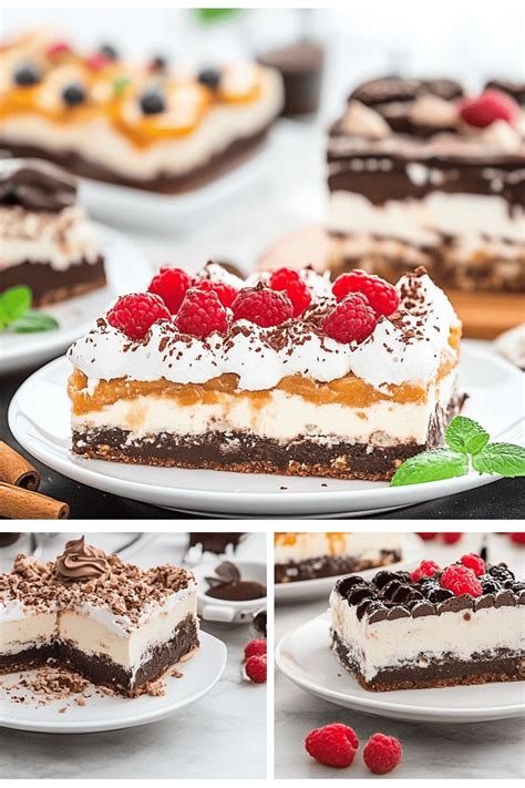No Bake Dessert Lasagna