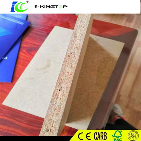 Low Price Melamine Laminated Particleboard And Raw Plain Particleboard Particleboard And