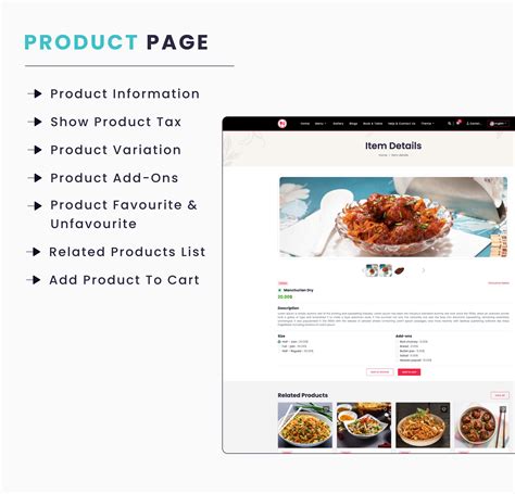 Single Restaurant Laravel Website And Admin Panel Rit Market