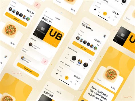 Bill Split App Ui By Uixamjad ️ On Dribbble