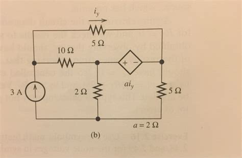 Solved Exercise 2 15 Figure 2 31 Use The Node Voltage Chegg Com