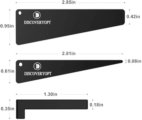 Discoveryopy Scope Leveling Kit Scope Level Wedge In One Piece Mounts