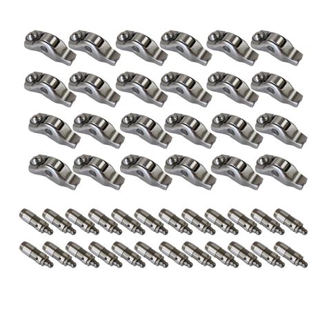 48pcs Engine Rocker Arm And Lifters Set Fits For Ford F 150 Mustang 4
