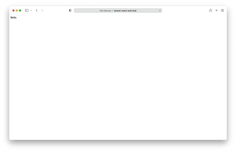 Build A React Web App With Laravel Sanctum Part 1 Login By David