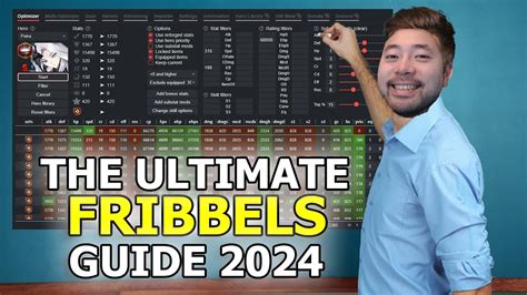 why you are using fribbels wrong in depth guide youtube