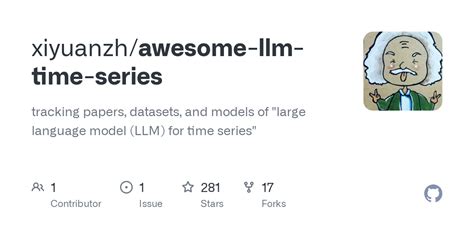 Github Xiyuanzhawesome Llm Time Series Tracking Papers Datasets And Models Of Large