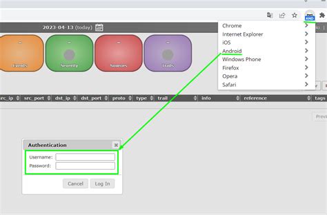 Maltrail Mobile Device Login Page Issue Issue 19153 Stamparm