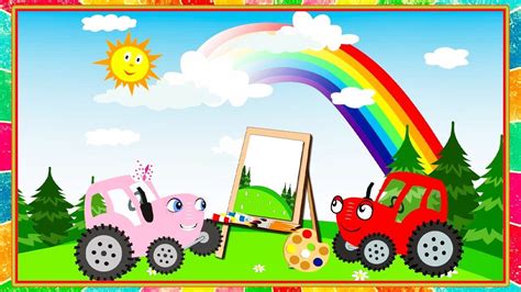 КАРАОКЕ 🚜 ТракТЫРишкА СБОРНИК 8 Песенки для детей Youtube