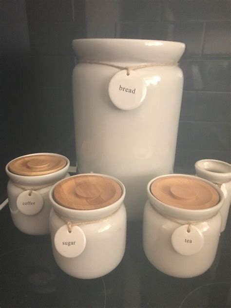 Dunelm Tea Coffee And Sugar Jars At Hector Dwight Blog