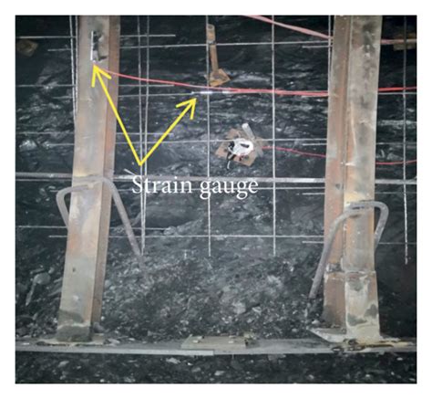 Instrument Layout A Longitudinal Connection Of The Rebar B