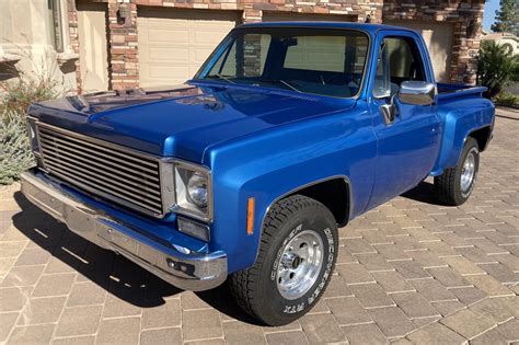 1976 Stepside 1976 Chevy Stepside Pickup Tangier Orange