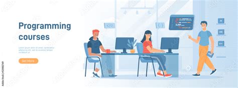 Programming Language Courses Mobile App And Computer Software Developing Hi Tech Training