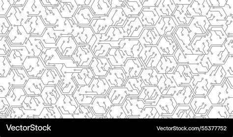 Computer Circuit Royalty Free Vector Image Vectorstock