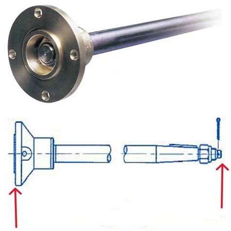 1 Custom Inboard Prop Shaft System With Borg Warner Style 4 Coupler