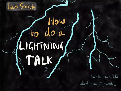 How To Do A Lightning Talk Pptx