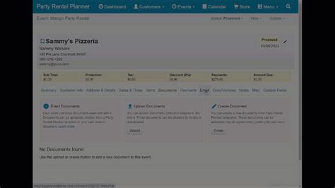 Deleting An Event Email