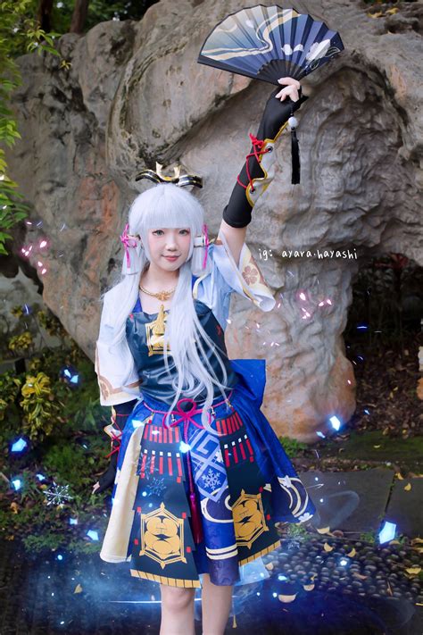 Ayaka Kamisato Cosplay 💖 Rgenshinimpact