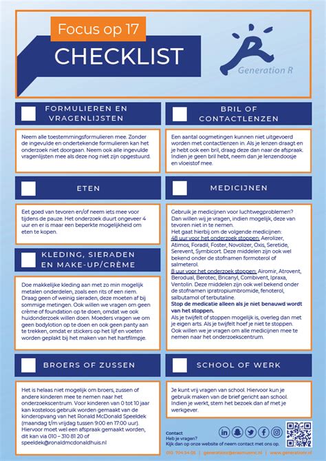 Checklist Generation R
