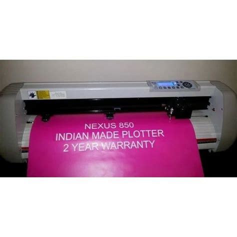 Nexus Cutting Plotter 5 Years Warranty Made In India Capacity 100w