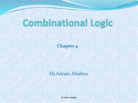 SOLUTION Chapter 4 Digital Logic Studypool