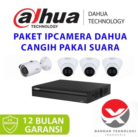 Ipcamera Dahua Teknologi Audio