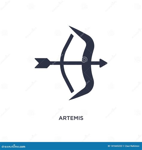 Artemis Icon On White Background Simple Element Illustration From