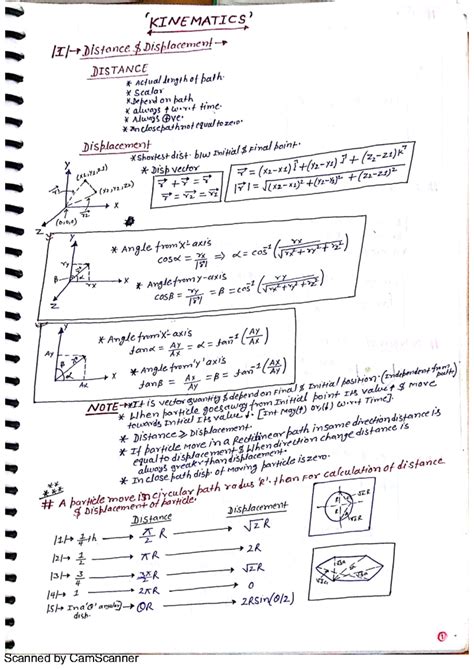 Kinematics Notes Reactor Physics Studocu