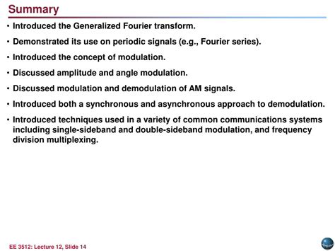 Ppt Lecture 11 Signal Modulation And Demodulation Powerpoint Presentation Id 5597292