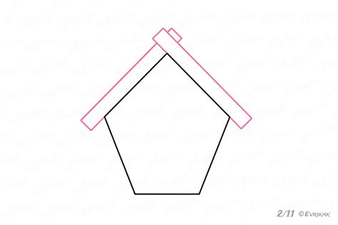 Как поэтапно нарисовать избушку на курьих ножках с ребенком