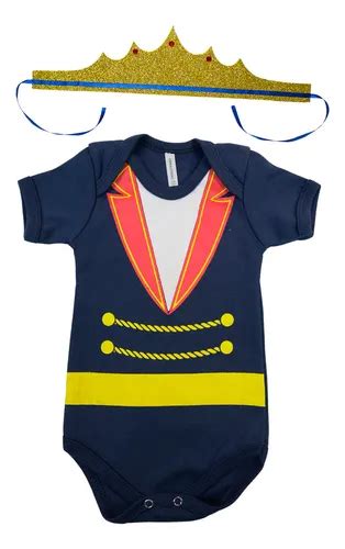 Body Coroa Pequeno Príncipe Infantil Roupas Para Bebês Parcelamento Sem Juros