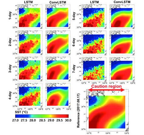 Sea Surface Temperature Prediction With Multi Lead Times Using Lstm And Download Scientific