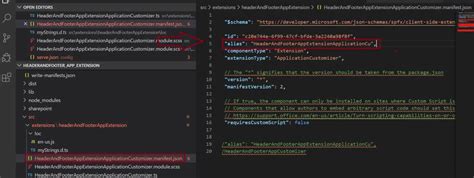 Sharepoint Framework Header Footer Add Custom Header And Footer Using
