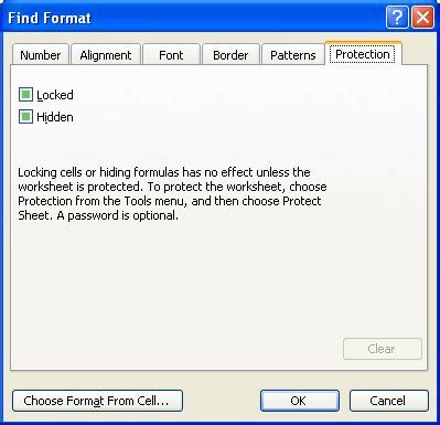 Checking Lock Status Of Cells Microsoft Excel