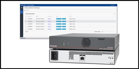extron to ship new vca 100 virtual control appliance rave [pubs]