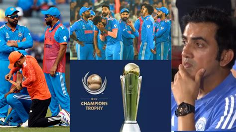 चैंपियंस ट्रॉफी 2025 से पहले टीम इंडिया को तगड़ा झटका ये 3 खूंखार खिलाड़ी नहीं खेल पाएंगे