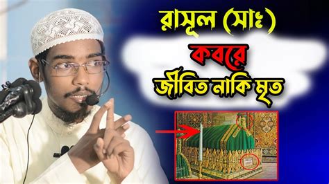 রাসুল সাঃ কবরে জীবিত নাকি মৃত জানুন আসল সত্য । বাসার বিন হায়াত আলী